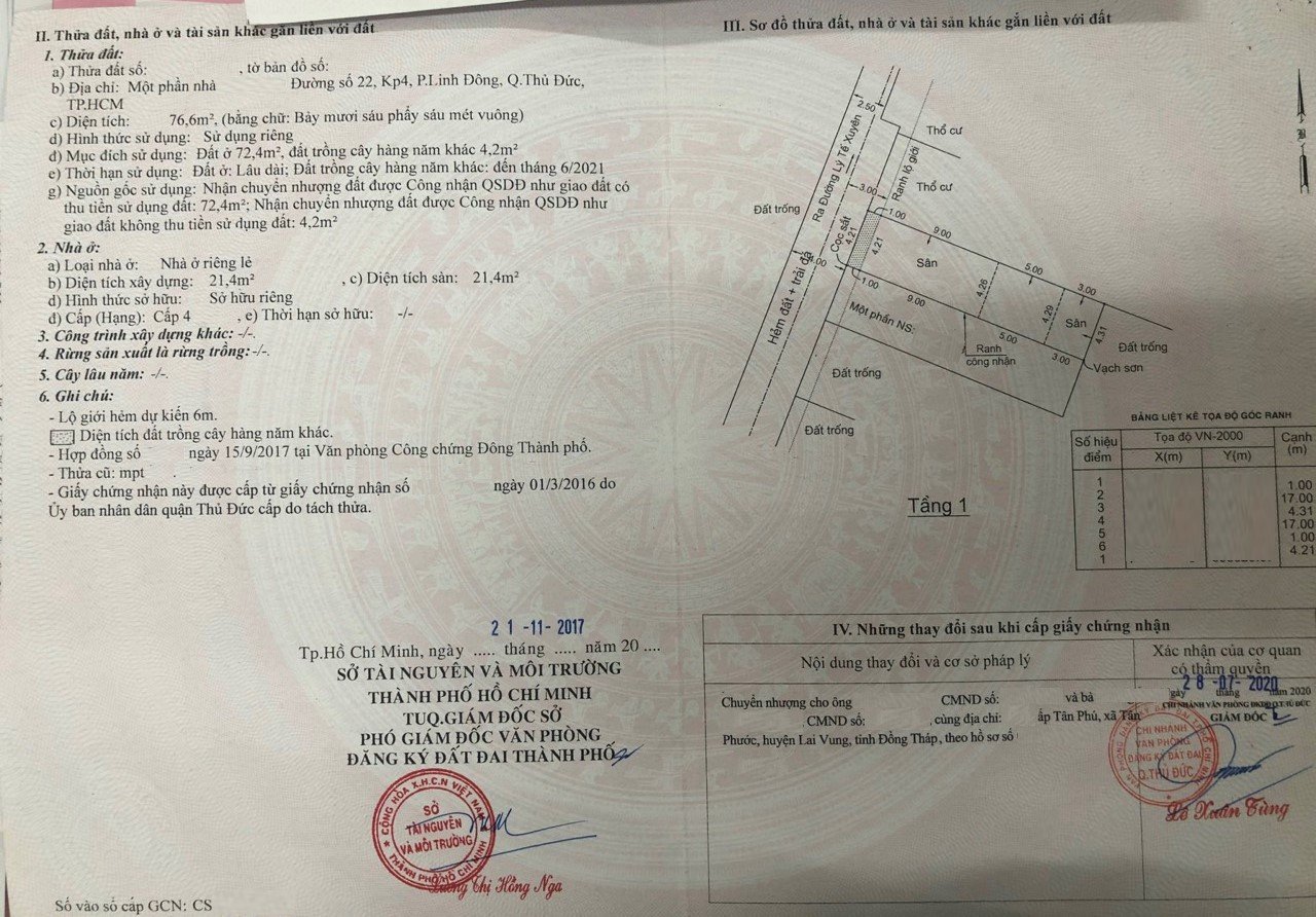: Mở bán lại Bán đất hẻm đường 22, phường Linh Đông, hẻm xe hơi - CÔNG ...